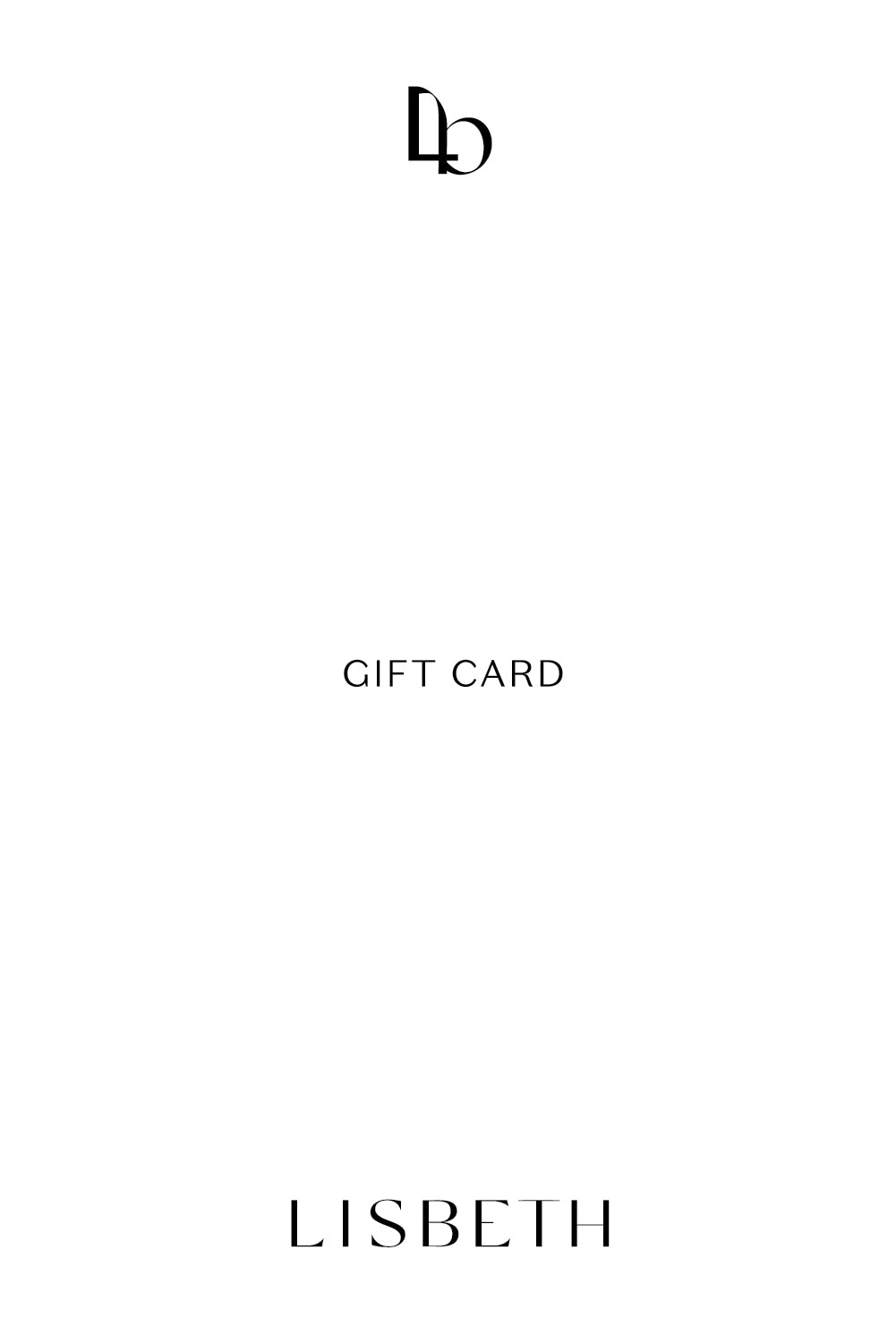 Gift Card – Lisbeth